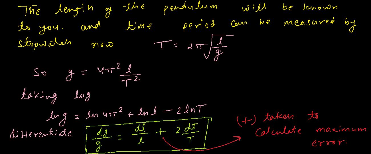 What is the formula to calculate the time period of a simple pendulum - askIITians